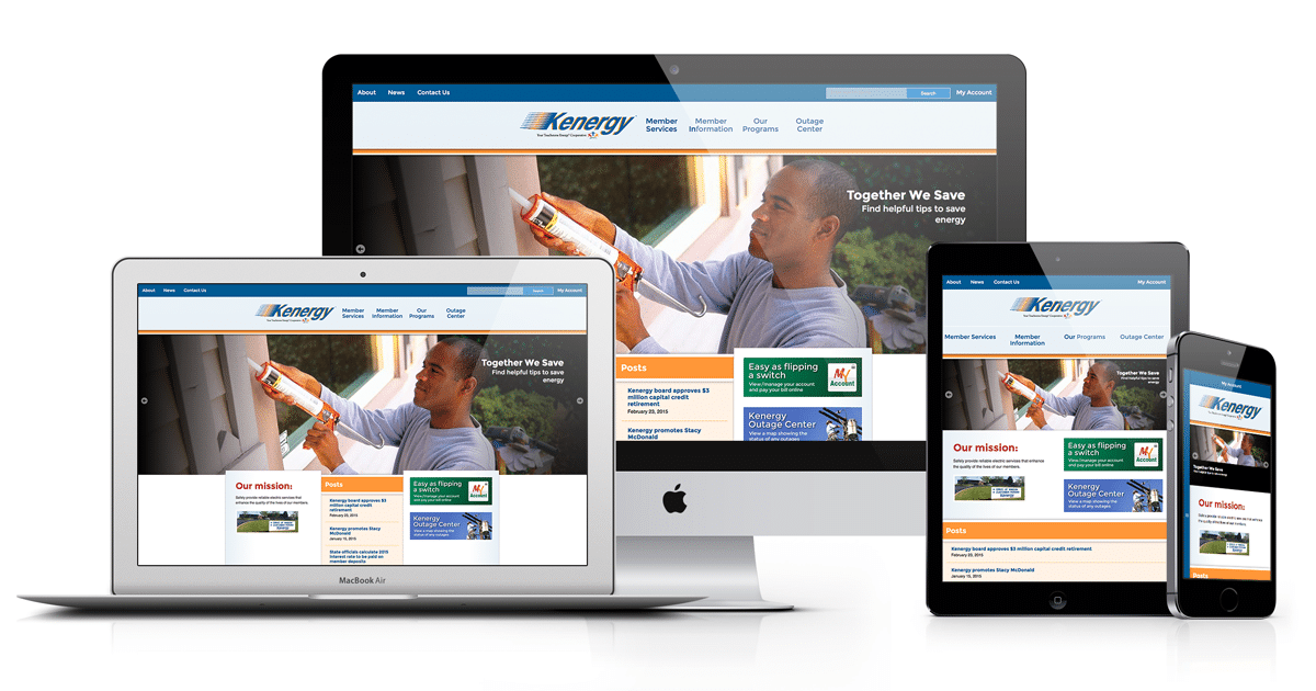 Kenergy unveils new, responsive Web site by Red Pixel Studios – Red ...